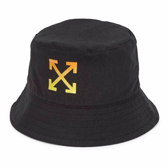 Off-White | Accessories | Offwhite Arrow Logo Bucket Hat | Poshmark